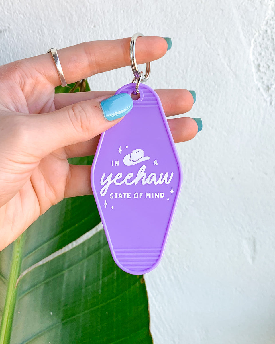 Yeehaw State Of Mind Keychain – Off Tropic